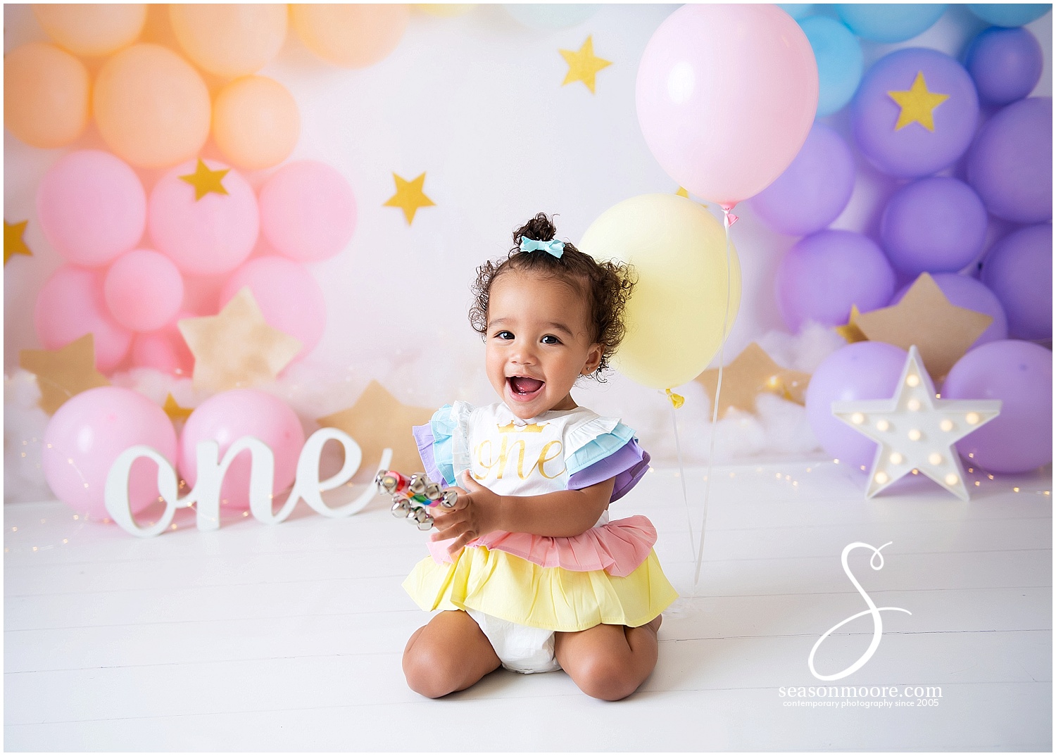 Pastel Balloons Photography